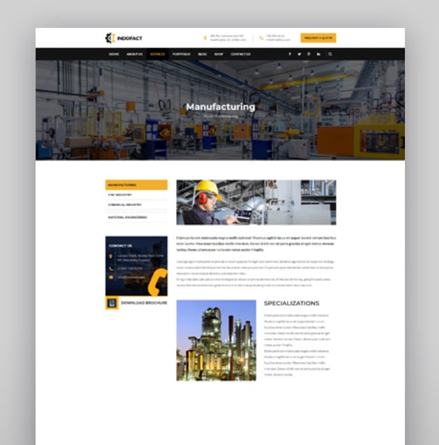 25 Best Industry & Factory WordPress Themes 2025 | Envato Tuts+